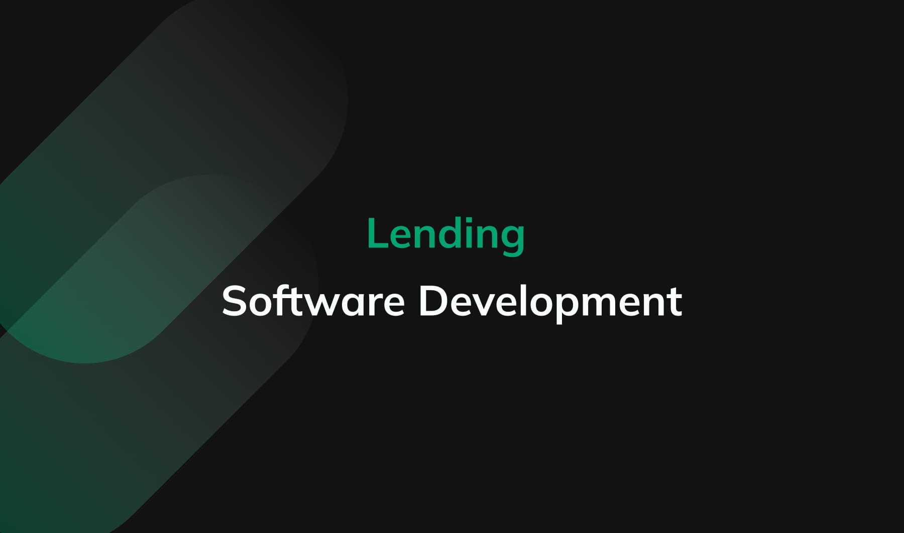 Lending Software Development Company