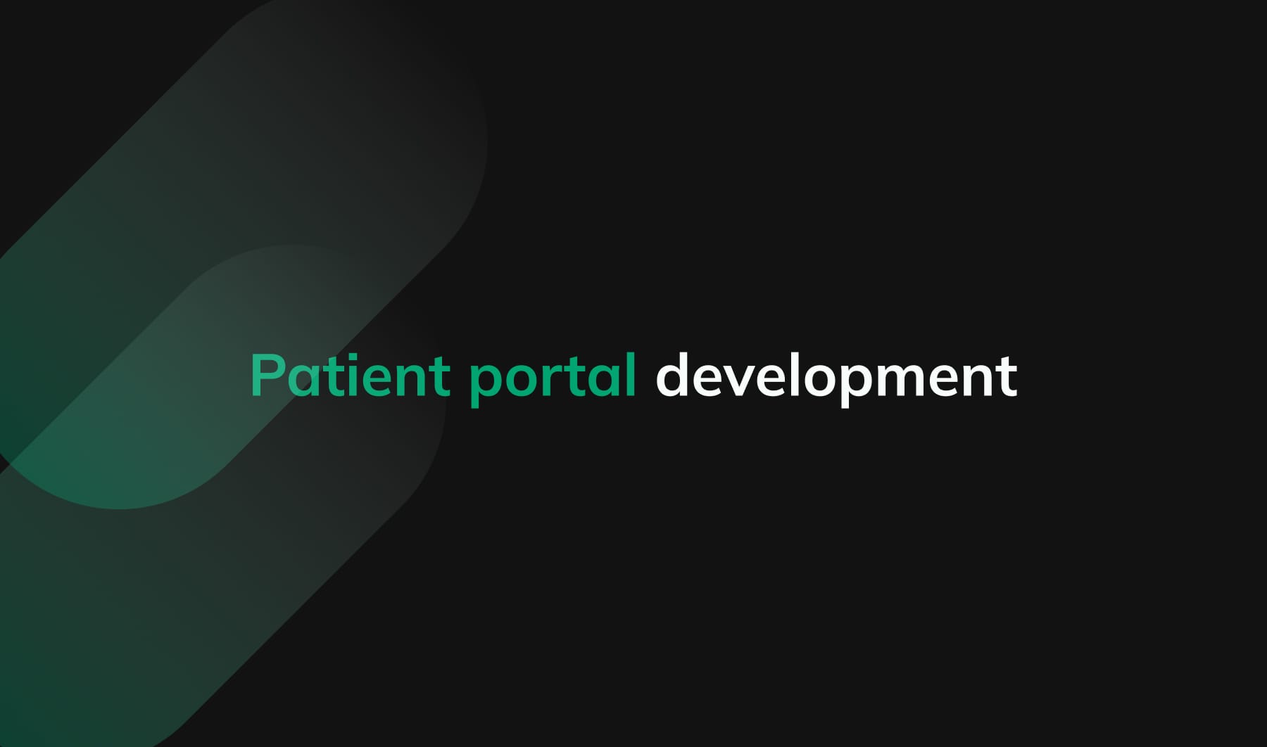 Custom Patient Portal Software Development Services Company - Pragmatic Coders